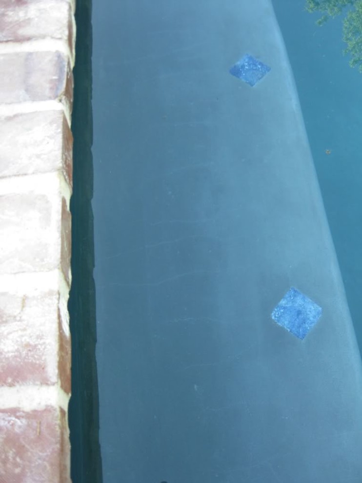 New Plaster: Cracks and Discoloration