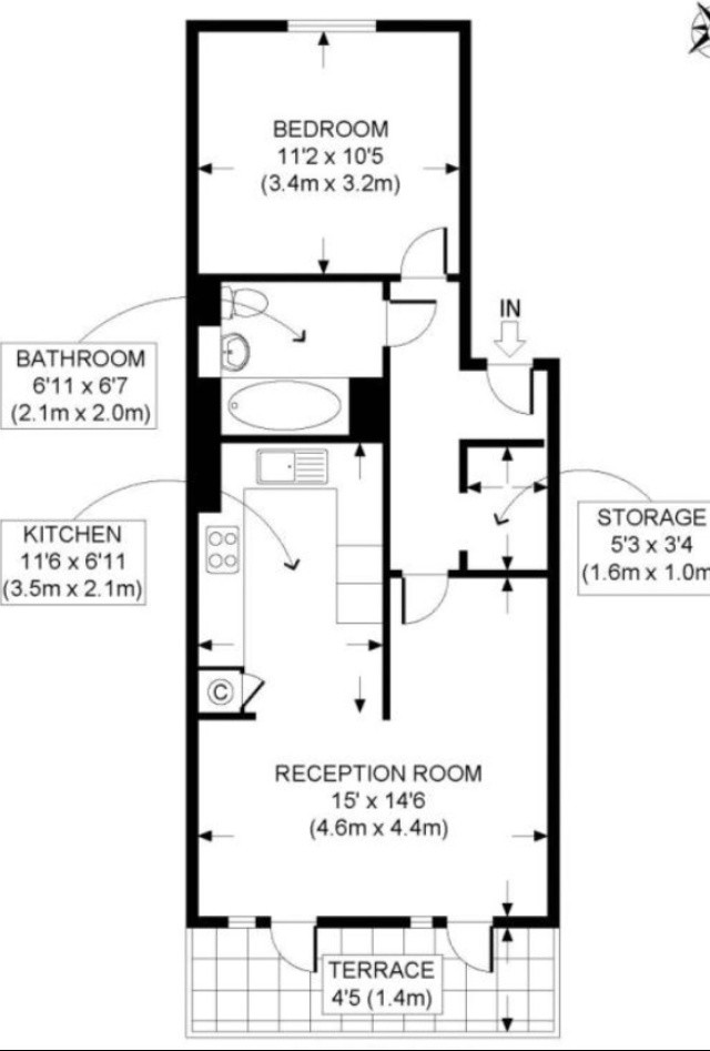 Need help with my 500sq ft apartment layout | Houzz Forum