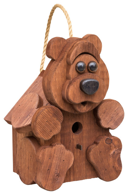 Rustic Face Birdhouse - Rustic - Birdhouses - by Furniture Barn USA | Houzz