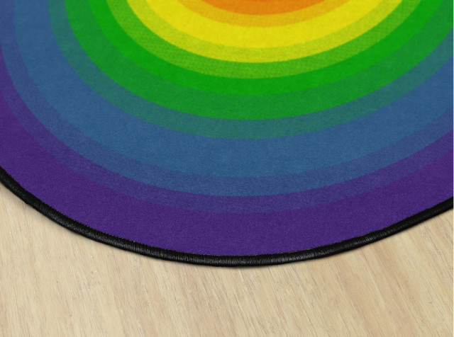 Flagship Carpets VA416-70A 12' Across Half circle Rainbow Educational ...