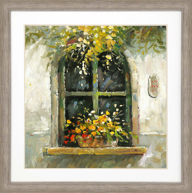 Village Window II Artwork - Contemporary - Prints And Posters - by ...