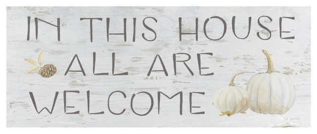 "Beautiful Bounty Sign I" Digital Paper Print by James Wiens, 32"x14 ...