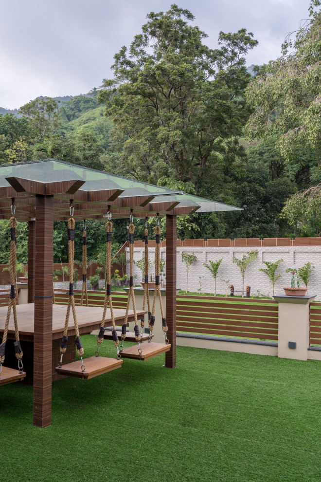 Dehradun Residence | Goldleaf Design - Indian - Deck - Delhi - by ...