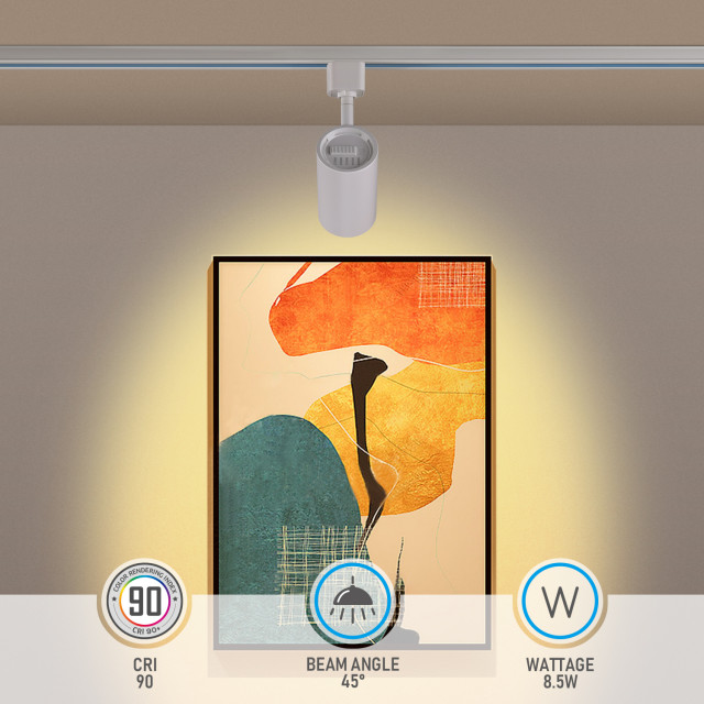 12 Pack 5CCT LED Track Lighting Heads, H Type Spotlight Fixtures ...