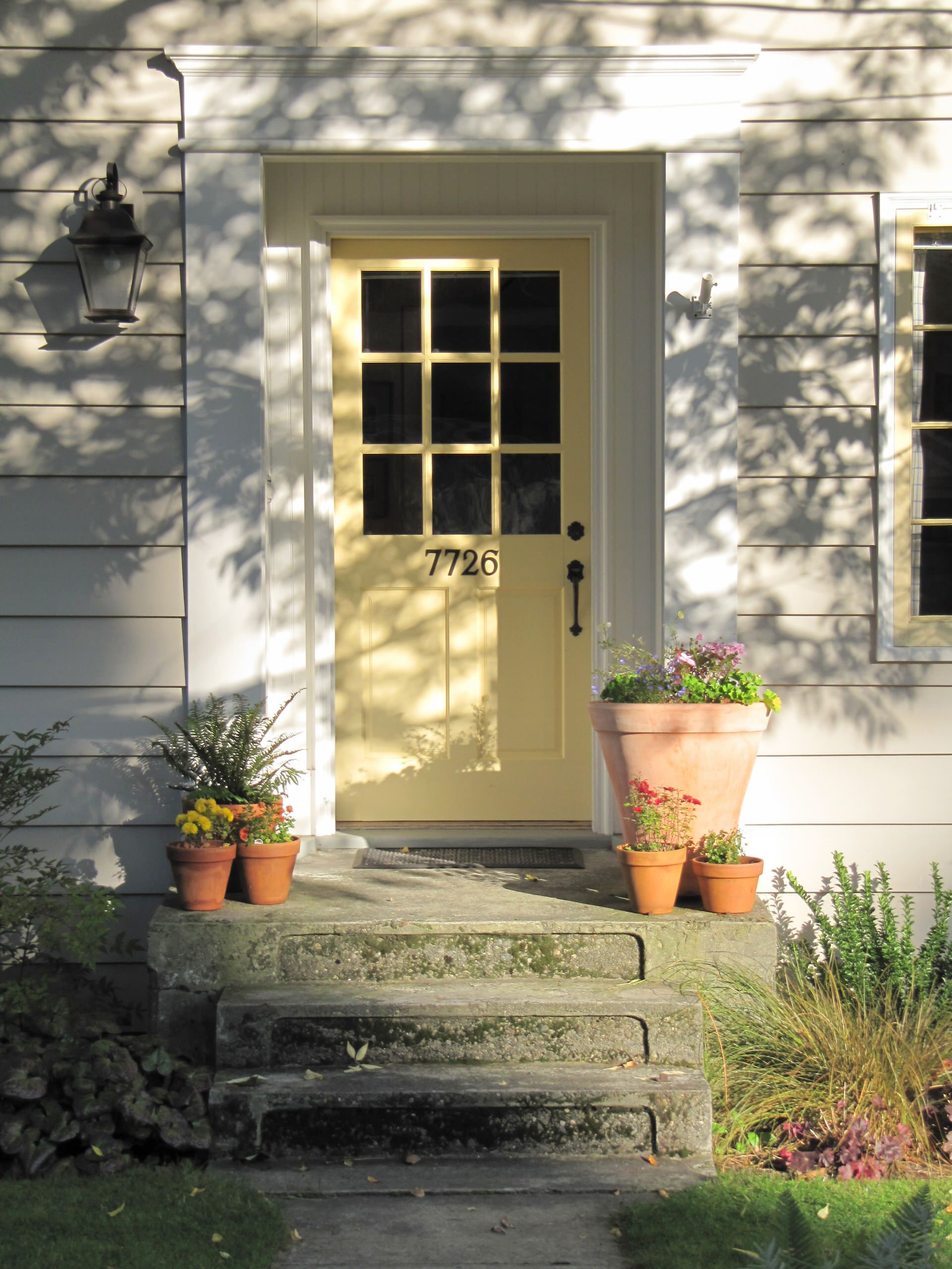Recessed Front Entry Curb Appeal