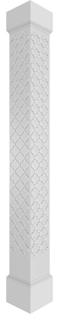Craftsman Classic Square Non-Tapered Bondi Fretwork Column, 8"Wx8'H, 8 ...