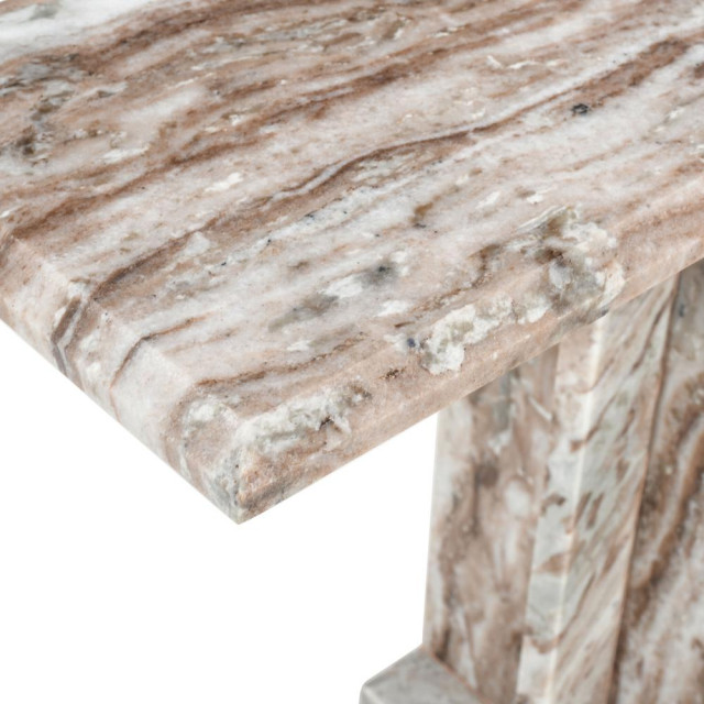 Bella Modern Luxury Solid Marble End C-Table - Modern - Accent Chests ...