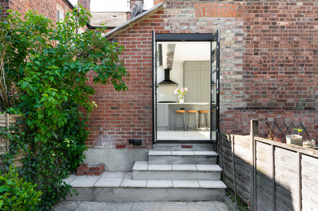 A side infill extension in Haringey - Industrial - Exterior - London ...