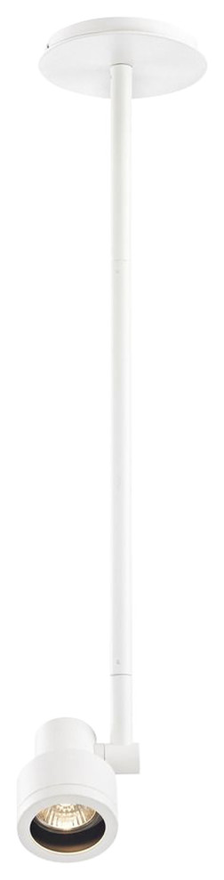 Stepped Cylinder Adjustable Monopoint - White - GU10 Base ...