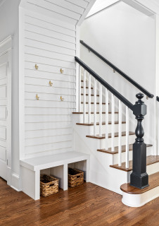 The Baker House - Transitional - Staircase - Atlanta - by Carl Mattison ...