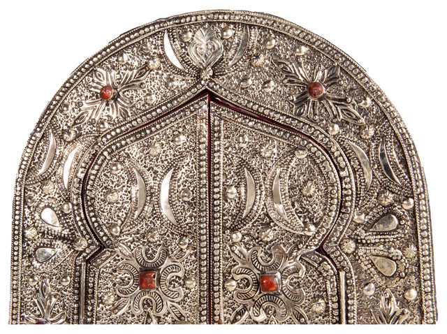 13" Keyhole Arch Moon Mirror - Mediterranean - Wall Mirrors - by ...