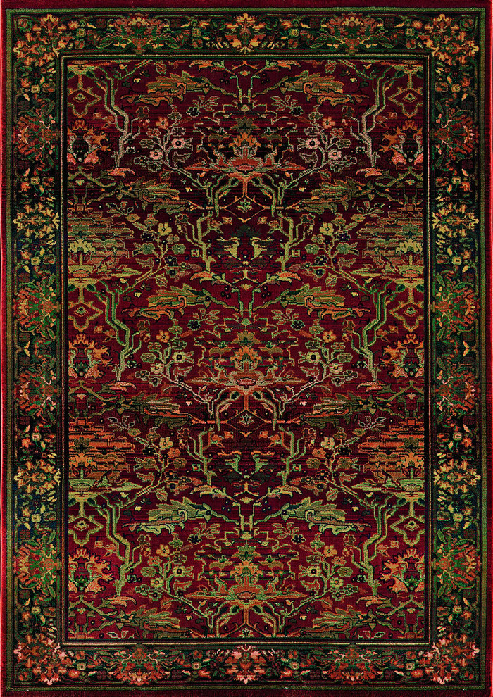 Oriental Weavers Kharma 465R Rug, 4'x5'9" - Mediterranean - Area Rugs ...