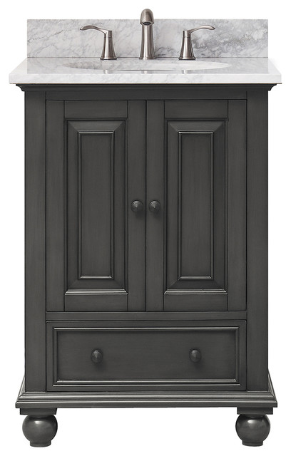 Avanity Thompson 25" Vanity, Charcoal Glaze Finish - Traditional ...