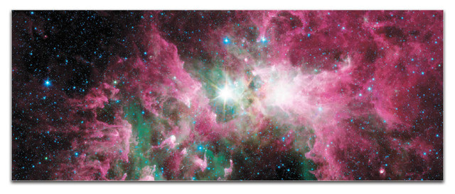 Carina Nebula, Reverse-Print Acrylic Outer Space NASA Art - Modern ...