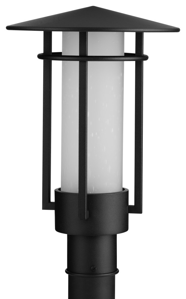 Luxury Mid-Century Modern Post Light, Midnight Black - Midcentury ...