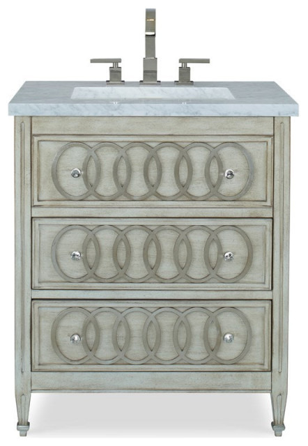 Ambella Home Collection Pirouette Petite Sink Chest - Farmhouse ...