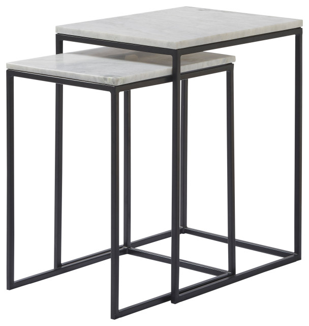 Chalmers Outdoor Nested Tables - Transitional - Outdoor Side Tables ...
