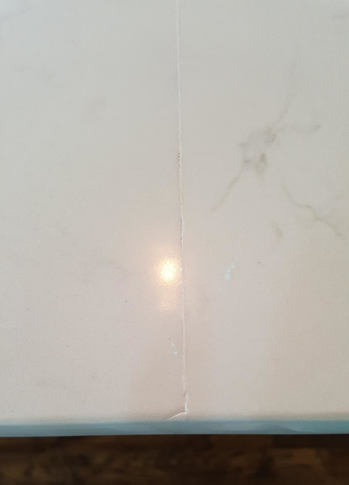 Seam and Imperfection on Quartz...Acceptable?