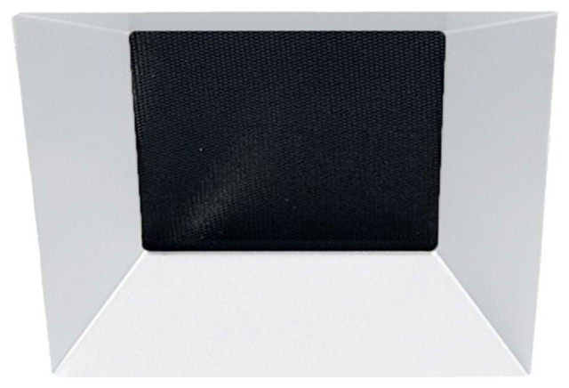 Oculux Architectural 3.5" LED Square Open Reflector Invisible Trim ...