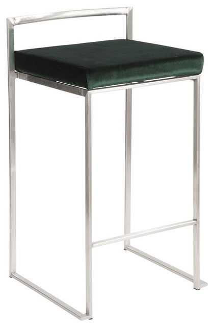 Fuji Counter Stools, Set of 2 - Contemporary - Bar Stools And Counter ...