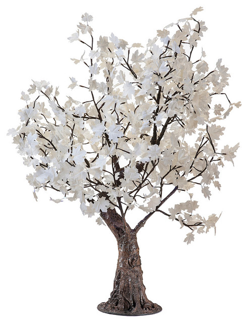 LED White Maple Tree - Contemporary - Artificial Plants And Trees - by ...