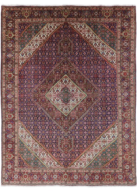 Oriental Persian Tabriz Fish Design Handmade, Area Rug, 9'8"x12'11", 9 ...
