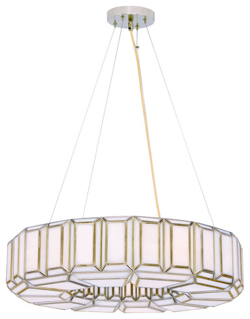 Eurofase Belmont Eight Light Chandelier - Transitional - Chandeliers ...