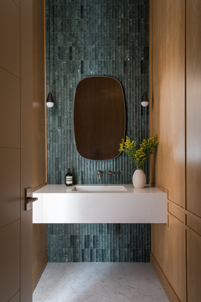 Powder Room - Contemporary - Powder Room - San Francisco - by Joseph ...
