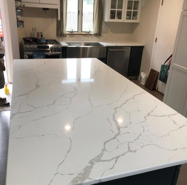 Everest Calacatta Italia Quartz - Kitchen - New York - by Everest ...