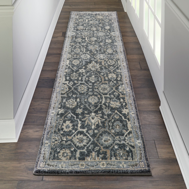 Nourison Home 2'2"x7'6" Kathy Ireland Moroccan Celebration Runner Area ...