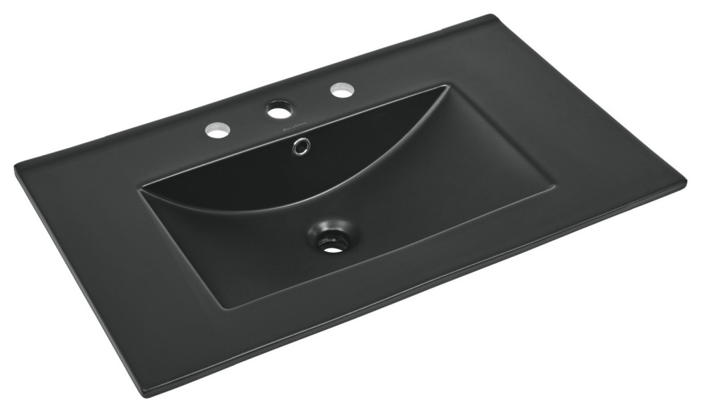 Swiss Madison SM-VT230-3 30" Ceramic Vanity Top - Contemporary ...