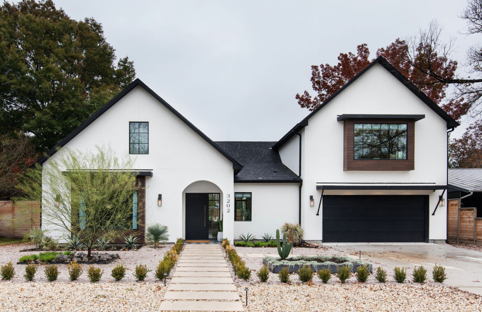 Modern Spanish Revival - Transitional - Exterior - Austin - by Kelley ...