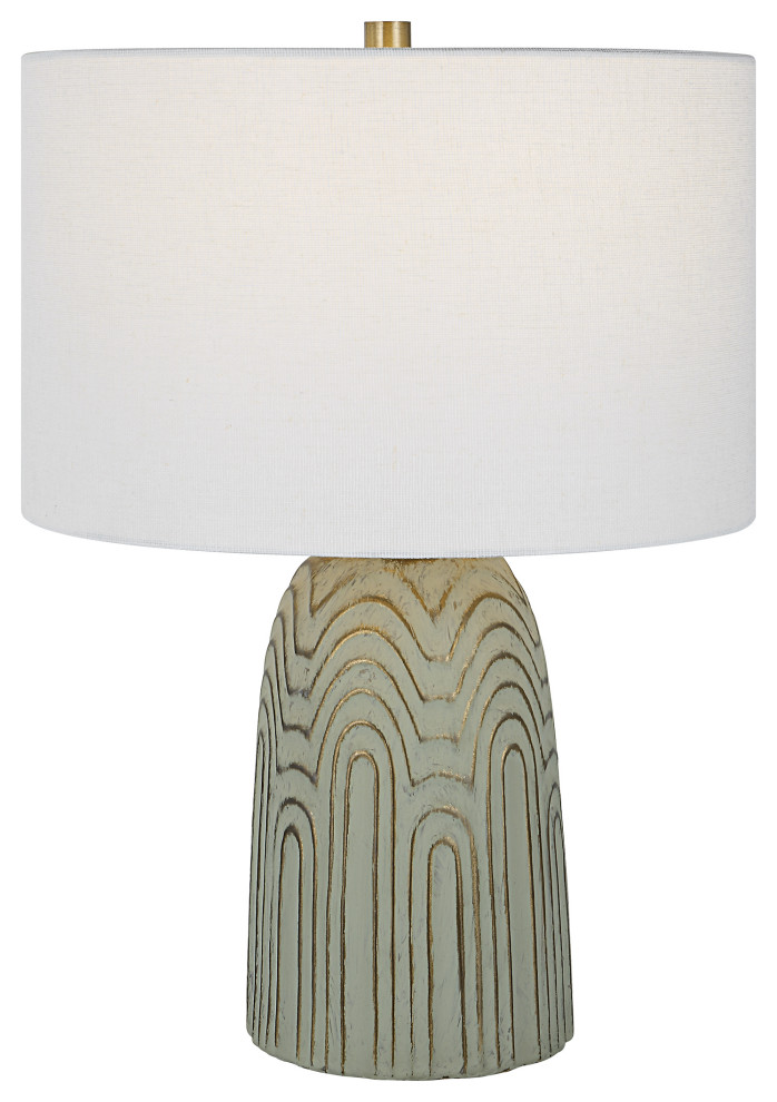 Uttermost Vestige Mid-Century Modern Table Lamp - Transitional - Table ...