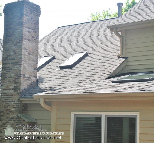Barkwood GAF Timberline HD Shingle Roofing in Naperville. - Exterior ...