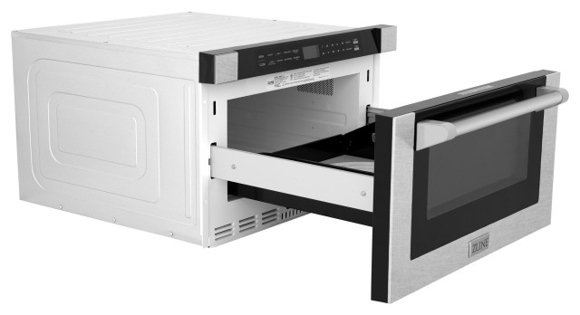24" Built-in Microwave Drawer in Fingerprint Resistant Stainless Steel ...