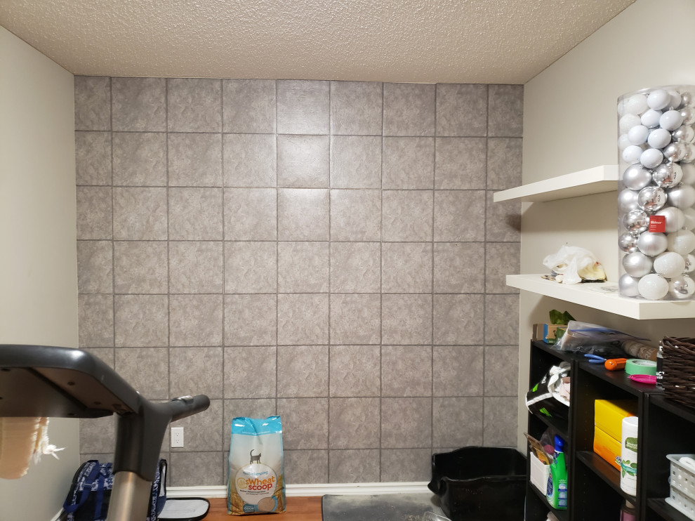 Help! Prison-cell-like stick-on tiles