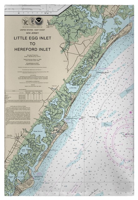 Betsy Drake Little Egg Inlet to Hereford Inlet - Avalon, NJ Nautical ...