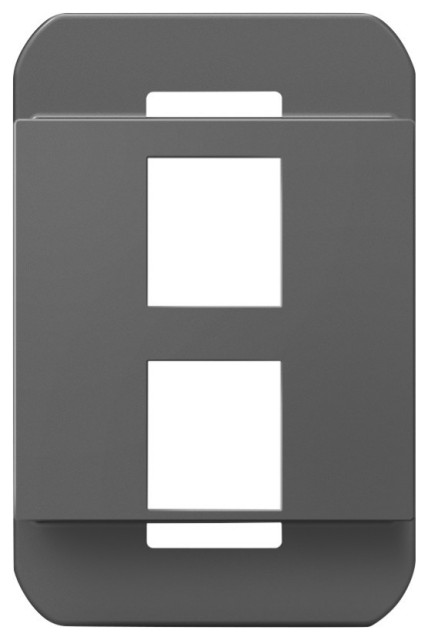 Adorne 2-Port Keystone Frame - Contemporary - Lighting Hardware - by ...