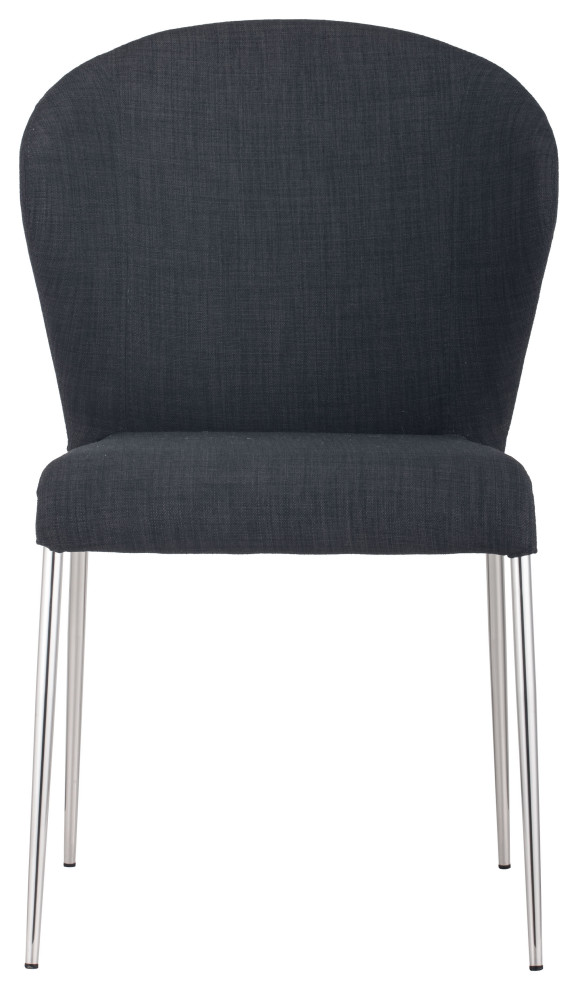 Julius Dining Chair Graphite Set of 2 - Midcentury - Dining Chairs - by ...