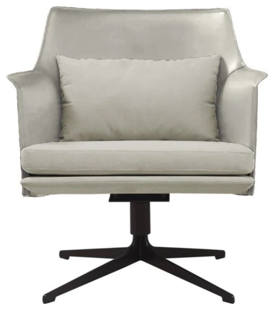 Pia Arm Chair, Light Gray - Contemporary - Armchairs And Accent Chairs ...