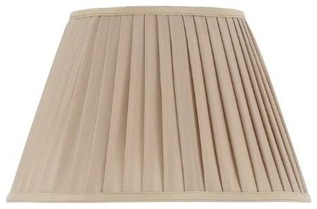 Round Pleated Softback Fabric Shade - Transitional - Lamp Shades - by ...