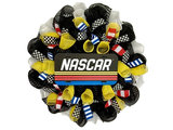 NASCAR Racing Sports Wreath Handmade Deco Mesh - Contemporary - Wreaths ...