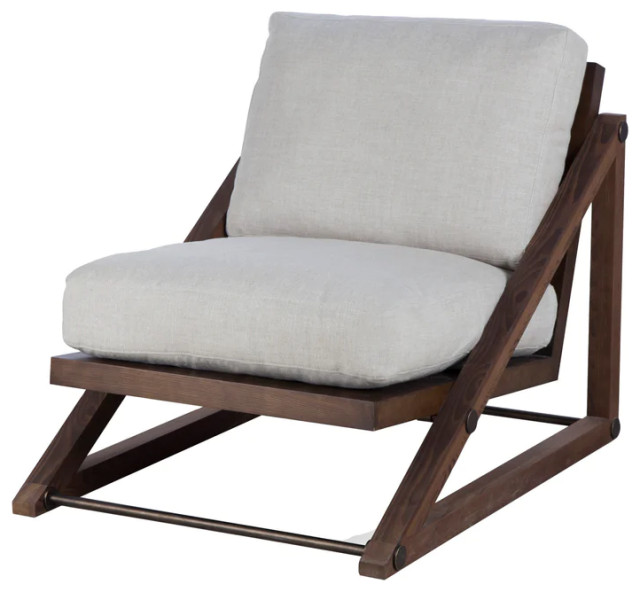 Colmar Chair Marbella Oatmeal - Transitional - Armchairs And Accent ...