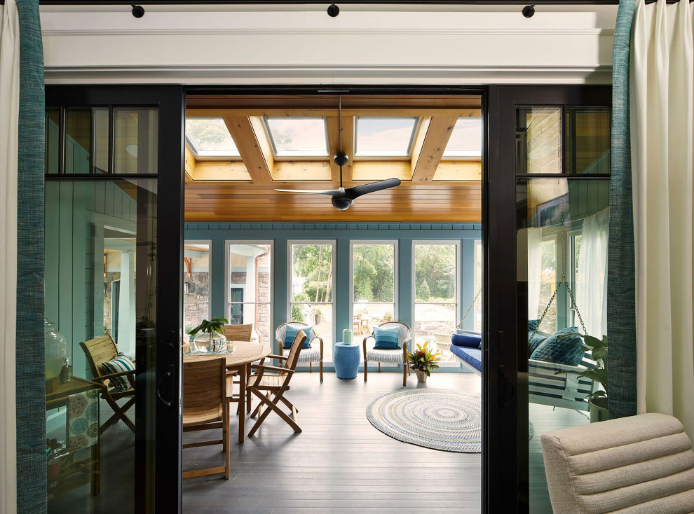 VELUX Solar Powered "Fresh Air" Skylight - Transitional - Porch ...