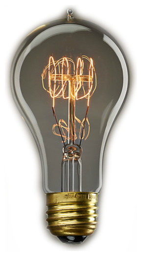 Victorian Quad Loop Filament Light Bulb A21, 40 Watt - Transitional ...
