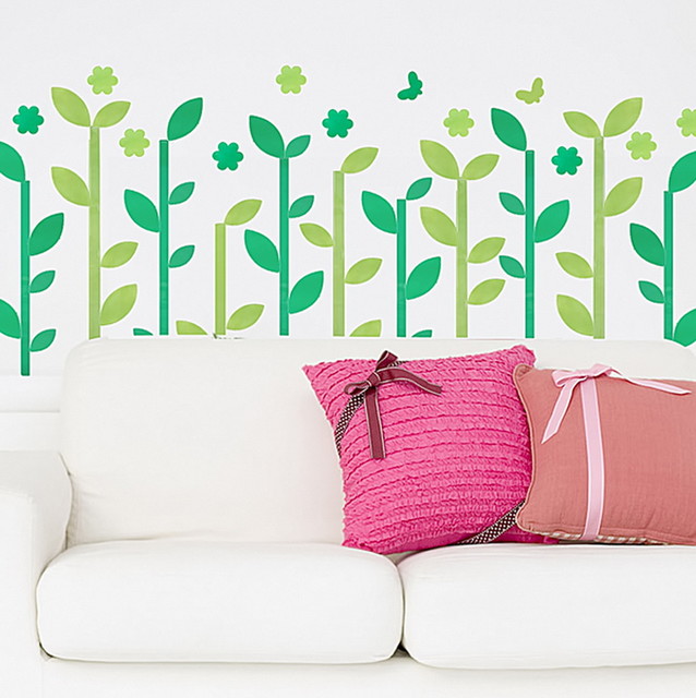 Green Sprouts - Large Wall Decals Stickers Appliques Home Decor ...