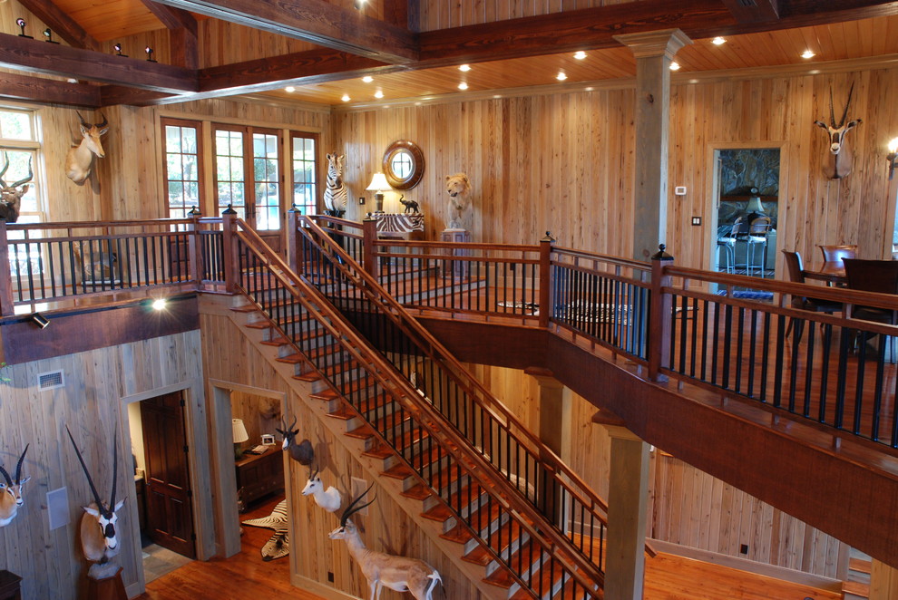 Two-story Trophy Room - Traditional - Columbus - by HoBart Builders ...