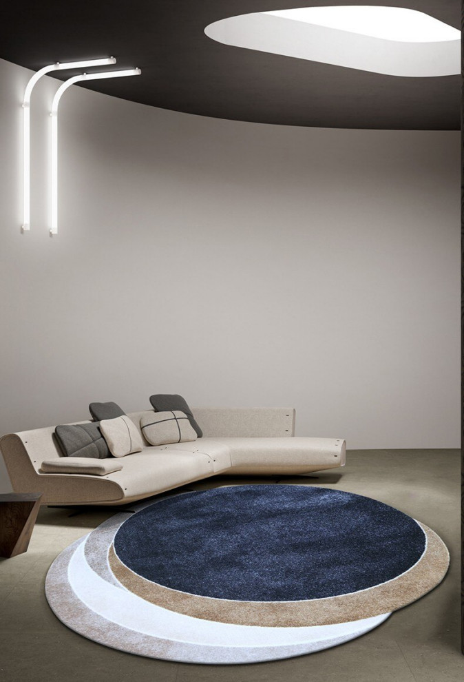 Nordic style Post modern pattern Abstract art area rug, 4'7"x5'3 ...