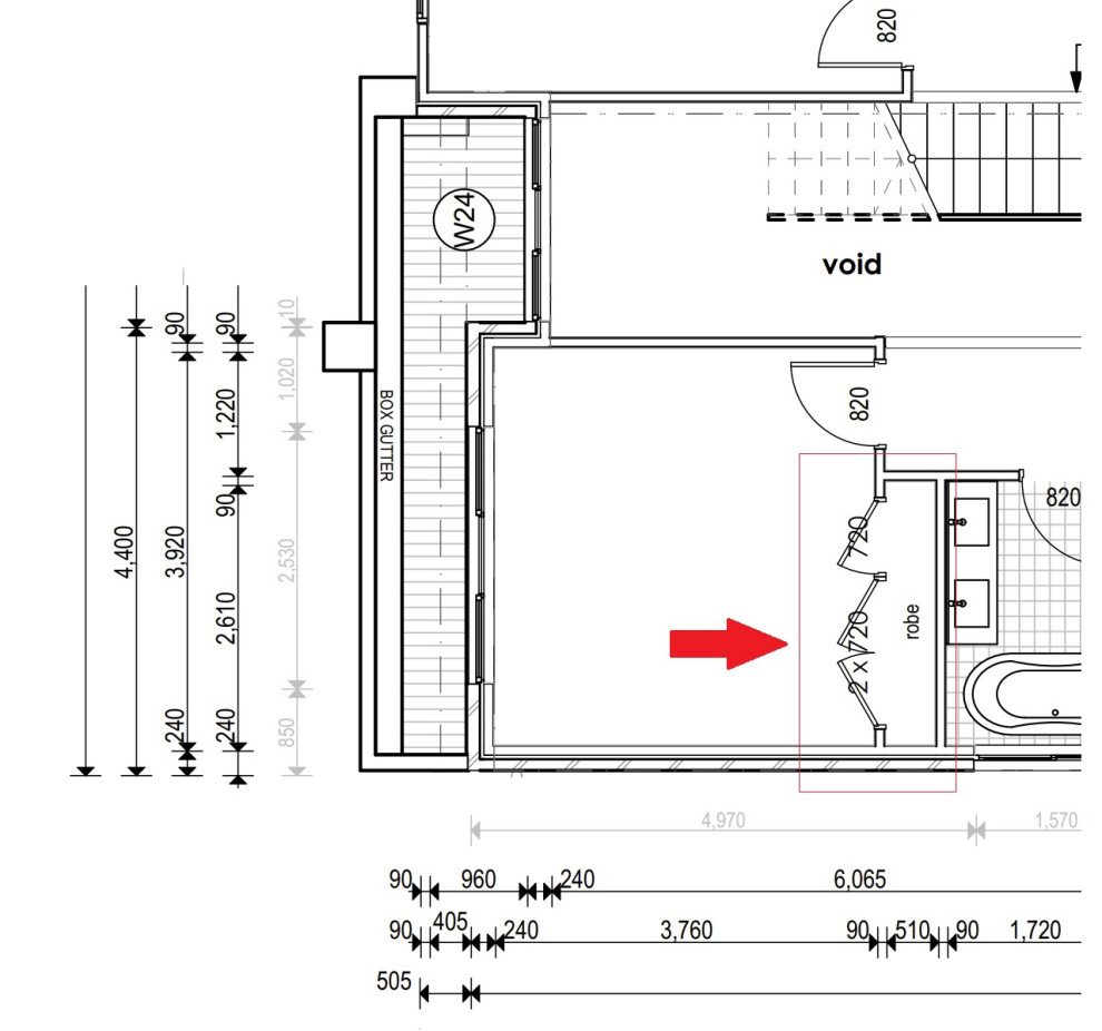 Help me to redesign the robe doors/area | Houzz AU