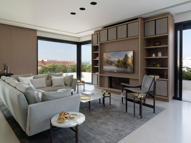 Top Floor Living Room - Contemporary - London - by Tollgard Design ...